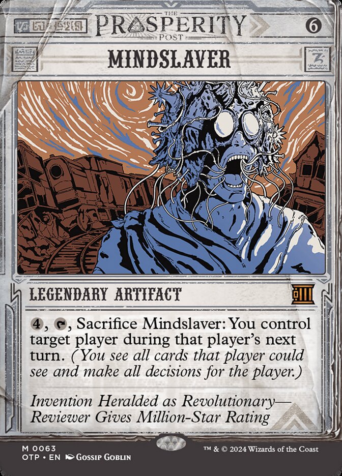 Mindslaver - Borderless - Legendary- Showcase — Boutique Awesome