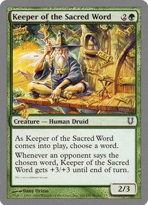 Keeper of the Sacred Word — Boutique Awesome
