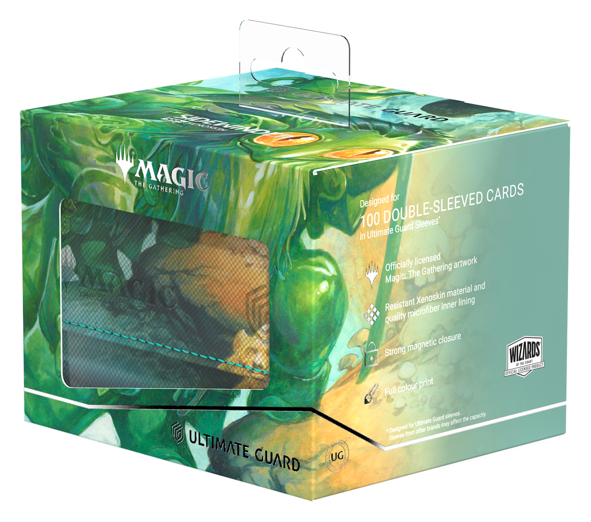 UG DECK CASE SIDEWINDER 100+ XENOSKIN MTG LORWYN ECLIPSED - GREEN RARE ...